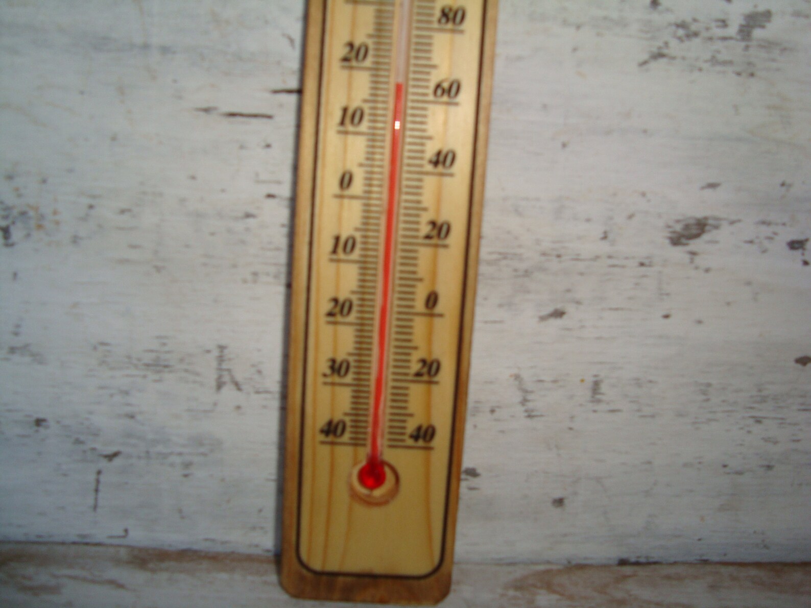 Vintage thermometer thermometer wooden thermometer Retro | Etsy