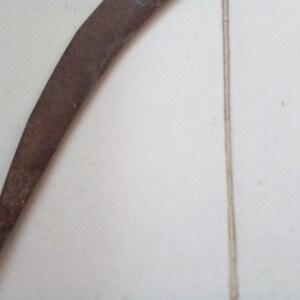 Primitive Hand Sickle/vintage Farmhouse Tools/ Wooden Harvest Tool With ...
