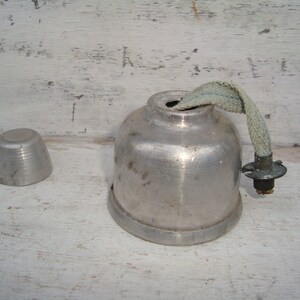 Vintage School Chemistry Laboratory Spirit Lamp, Small Aluminium Lamp ...