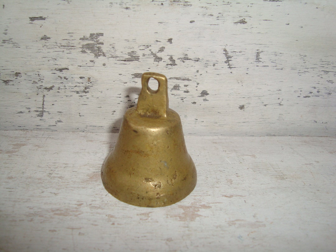 Vintage Brass Bell, Solid Brass Bell, Outdoor Bell, Meditation Brass ...