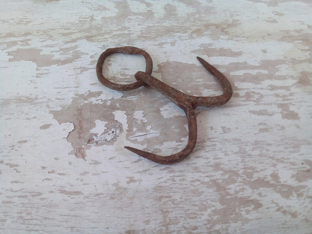 Old Hook - Hand Forged Hook - Very Old Hook - Butcher Hook - Primitive ...