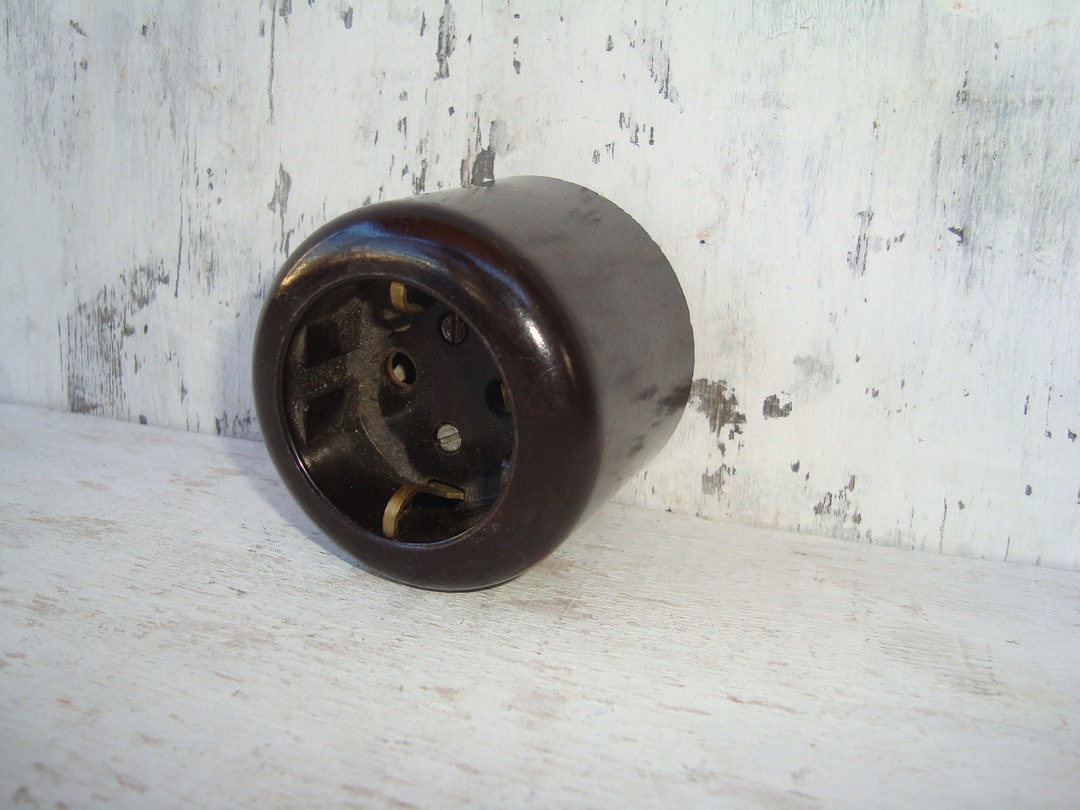 Vintage Electrical Socket / Industrial Socket/ Electrical Outlets ...