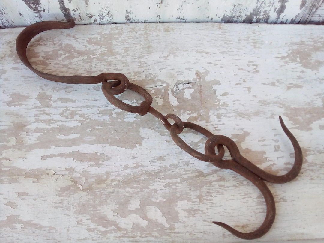 Old Hook - Hand Forged Hook - Very Old Hook - Butcher Hook - Primitive ...