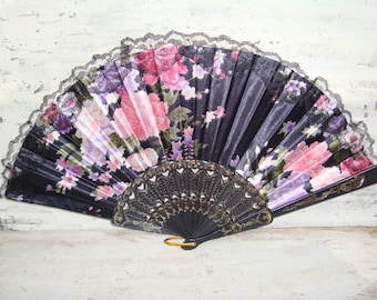 Beautiful Design Hand Fan, Hand Held Fan, Elegant,spanish Style Fan ...