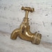 Vintage Brass Water Tap Old Water Tap 1960s Vintage Brass - Etsy