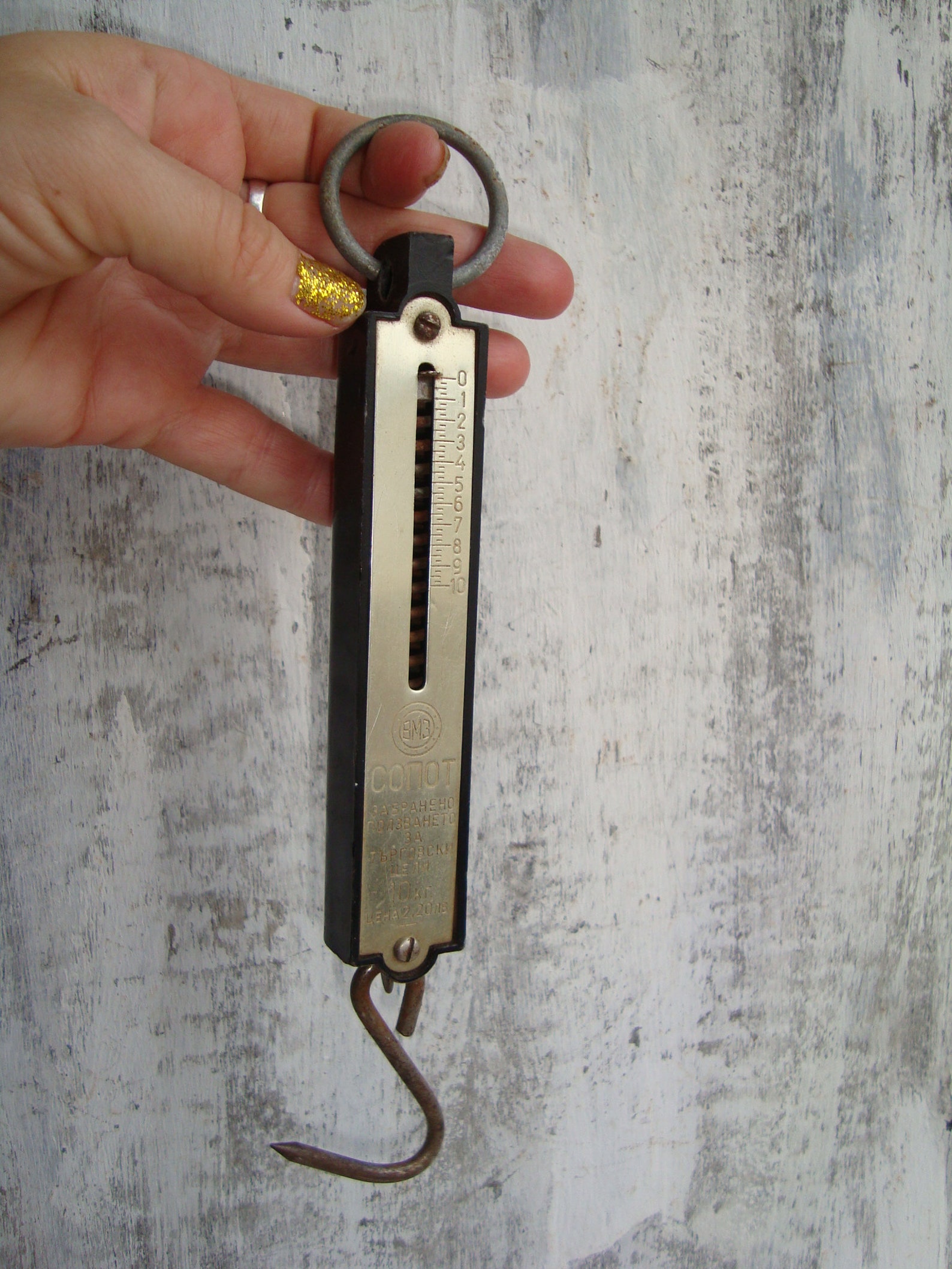 10kg Spring Balance Traveling Hook Scale Pocket Metal - Etsy