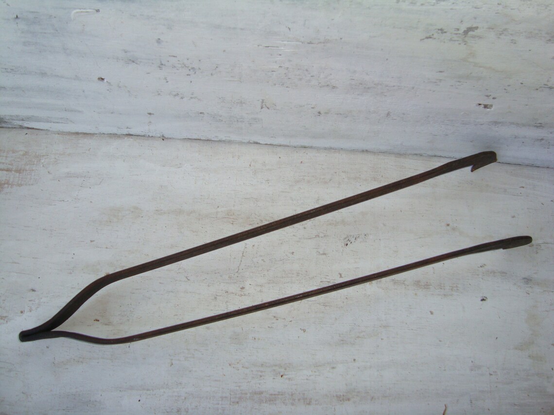 Vintage Fireplace Tool Vintage Log Grabbers | Etsy