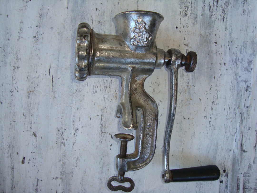 Vintage Meat Grinder Soviet Leningrad Meat Grinder Metal Grinder With ...