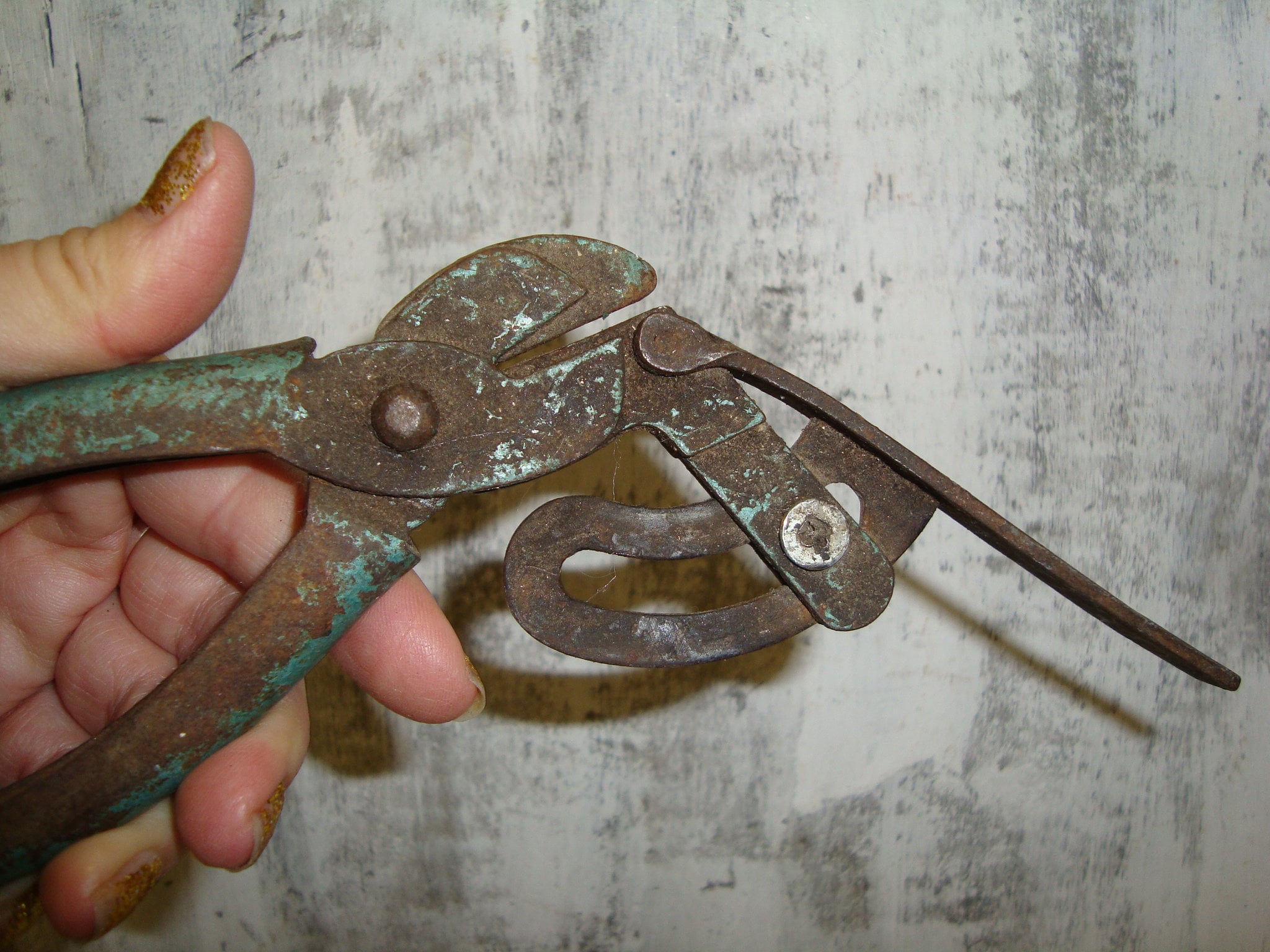 Antique Nippers Old Pliers Antique Blacksmith Tool Vintage Nipper ...