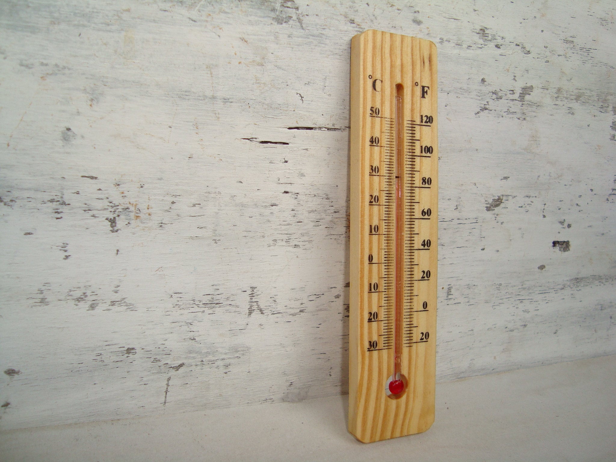 Vintage Thermometer Wood Thermometer Wooden Thermometer Indoor ...