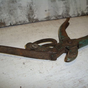 Antique Nippers Old Pliers Antique Blacksmith Tool Vintage Nipper ...