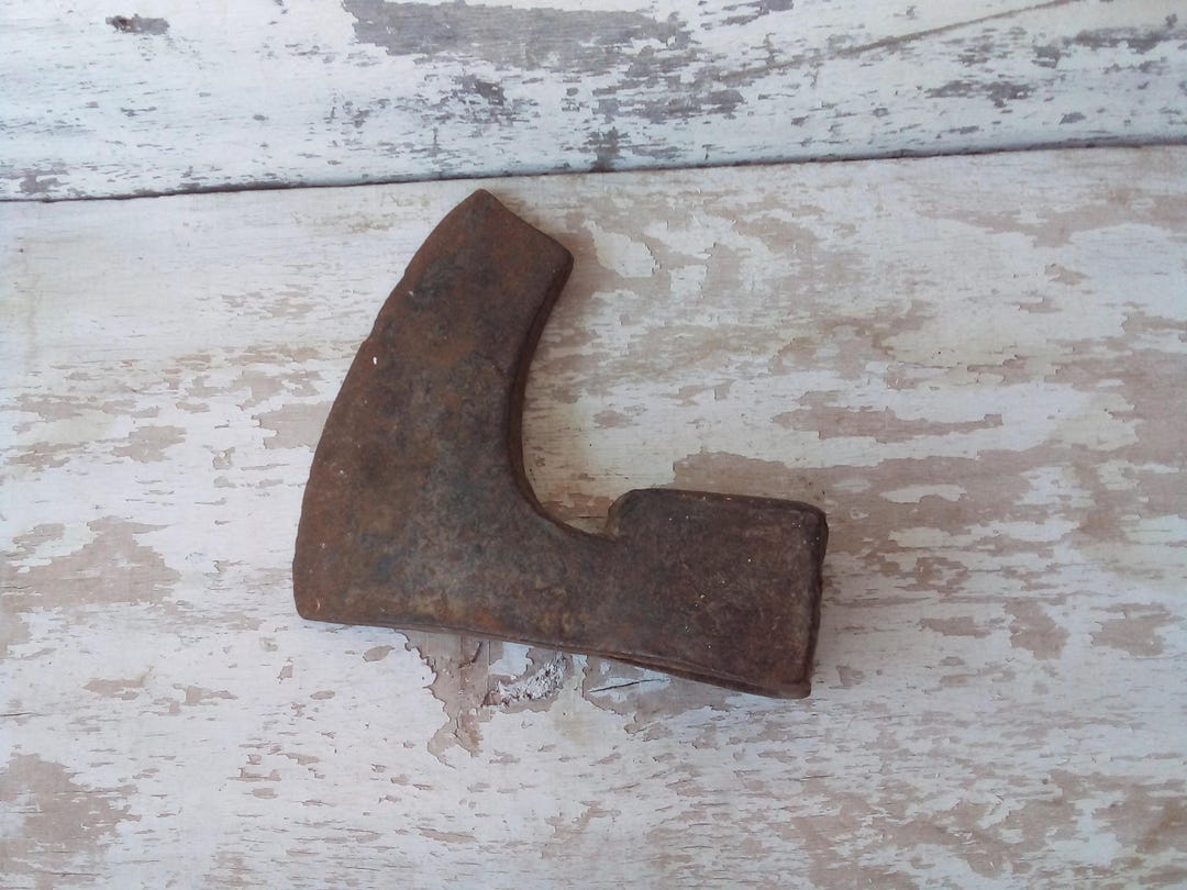 Vintage Axe, Antique Tool, Old Ax, Rustic Home Decor, Heavy Metal Ax ...