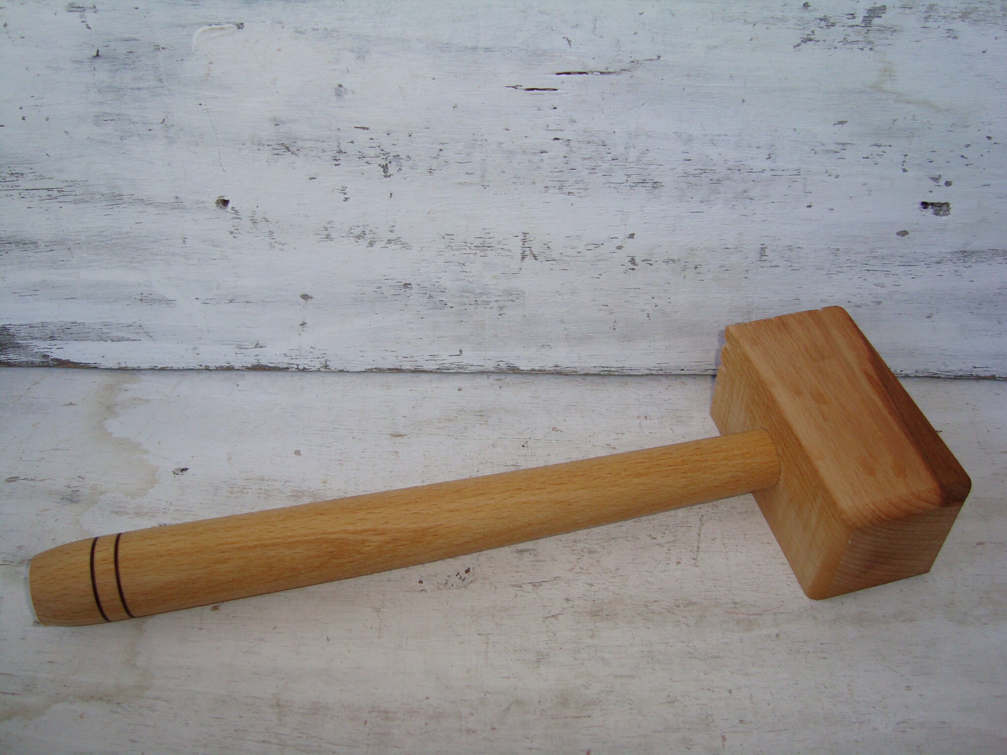 Vintage Wooden Wood Hammer for Steaks A Wooden Hammer for - Etsy