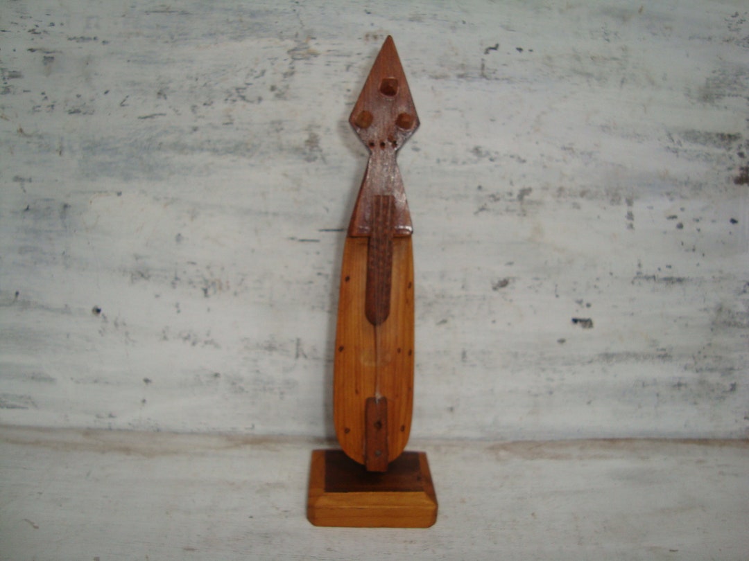 Vinatge,wooden Musical Instrument, Desk Decor, Gift for Musician, Mini ...