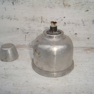 Vintage School Chemistry Laboratory Spirit Lamp, Small Aluminium Lamp ...