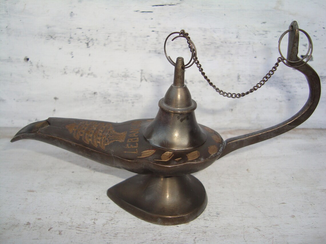 Lampe Aladdin, lampe à huile aladdin, lampe Aladdin Genie, brûleur à ...