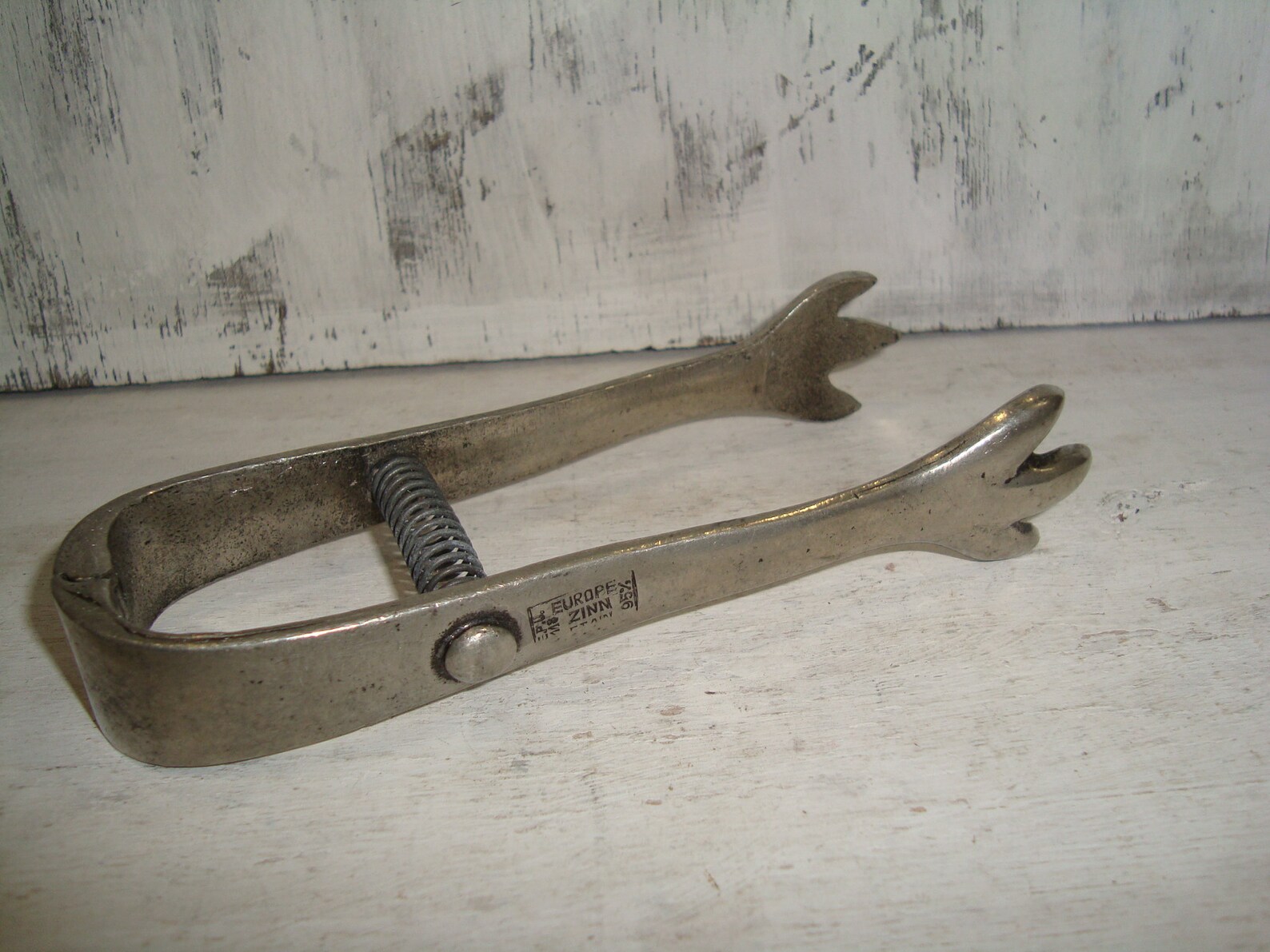 Vintage Metal Tongs, Metal Bar Tongs, Salad Tongs, Cookie Tongd, Cake ...
