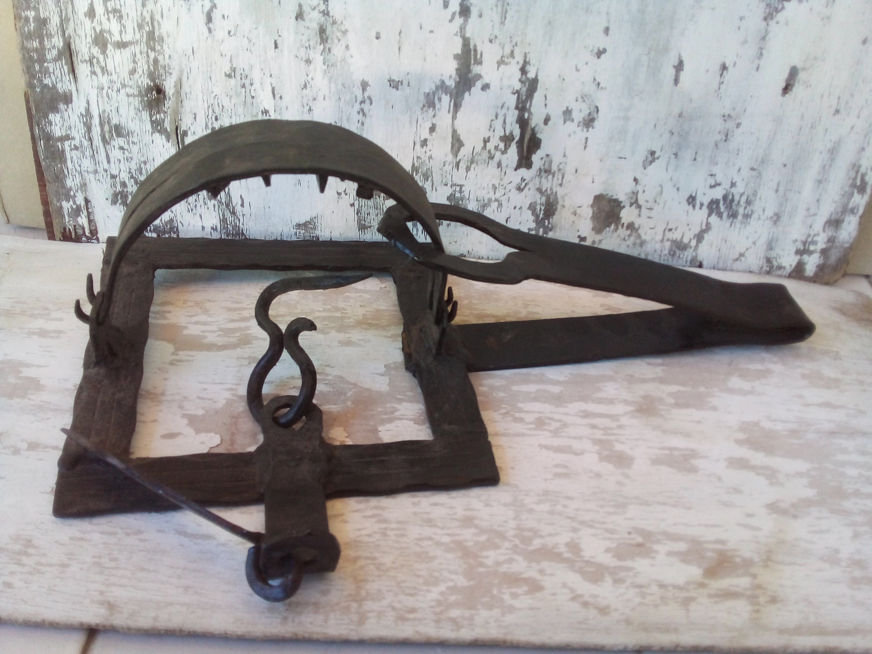 Bear Trap. A Real Trap. Trap Used for Bears. Vintage Trap for All Kinds ...