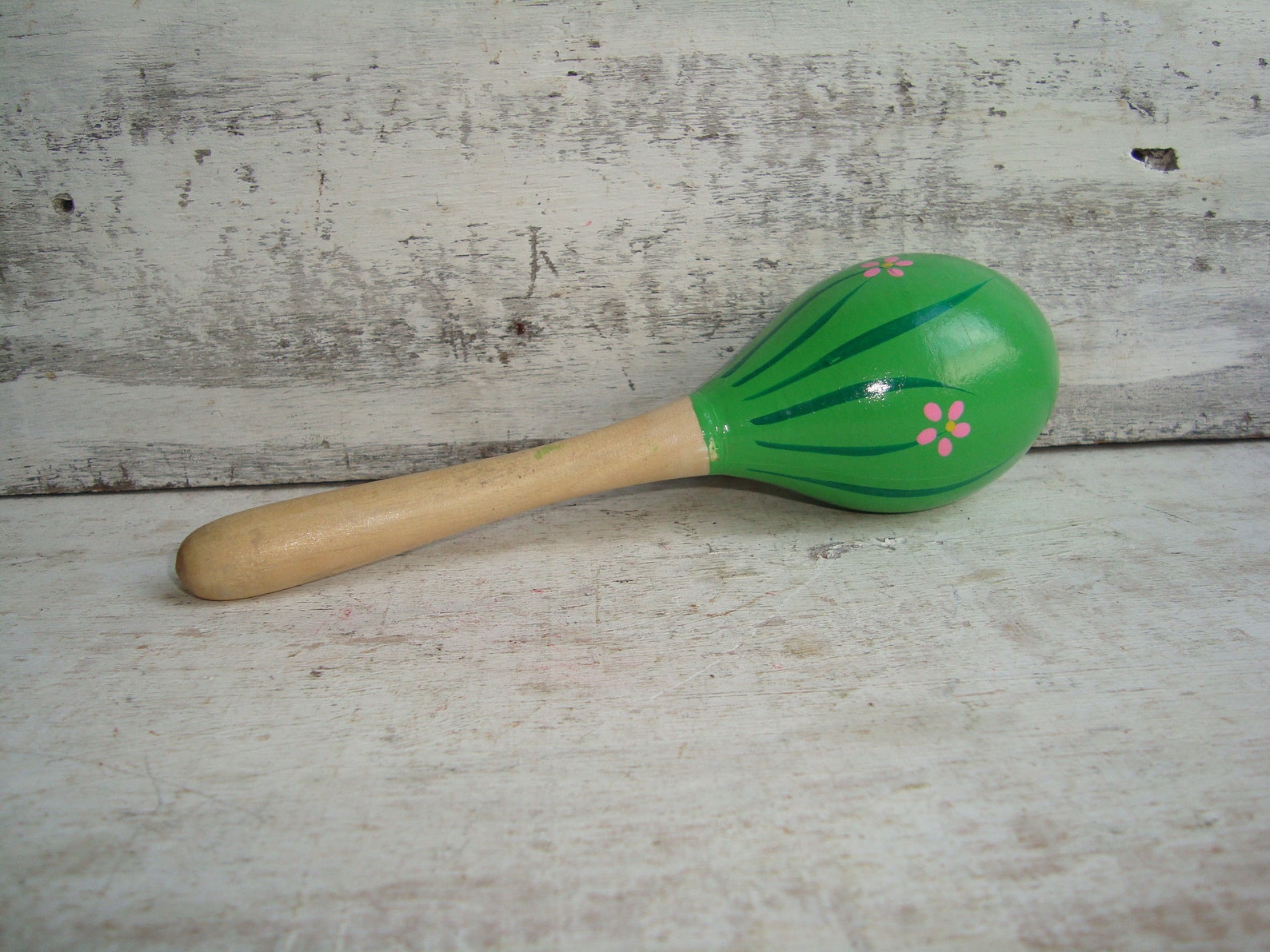 Vintage Maracas Rattle Toy Music Instrument Hand Made - Etsy