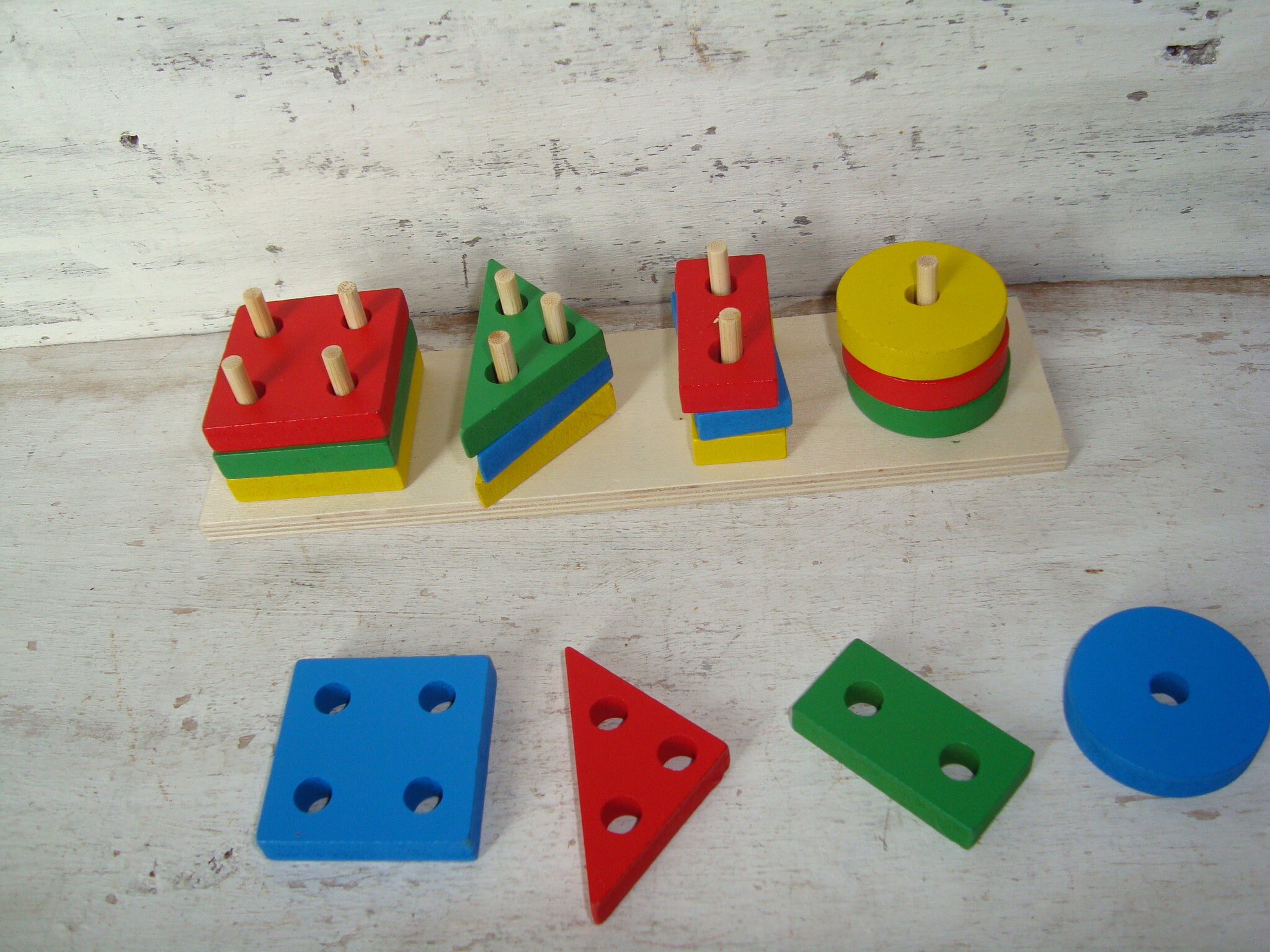 Geometric Sorting Board Blocks Puzzle for Kids Wooden - Etsy UK
