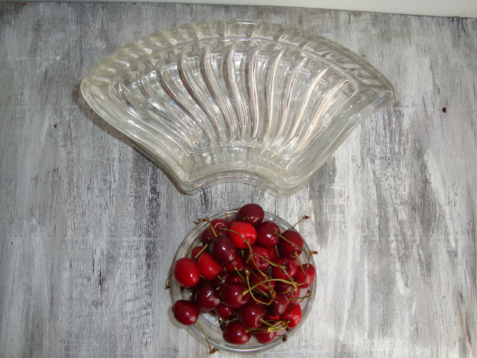 Vintage Clear Glass Saucers Small Glass Plates Set of 4 - Etsy