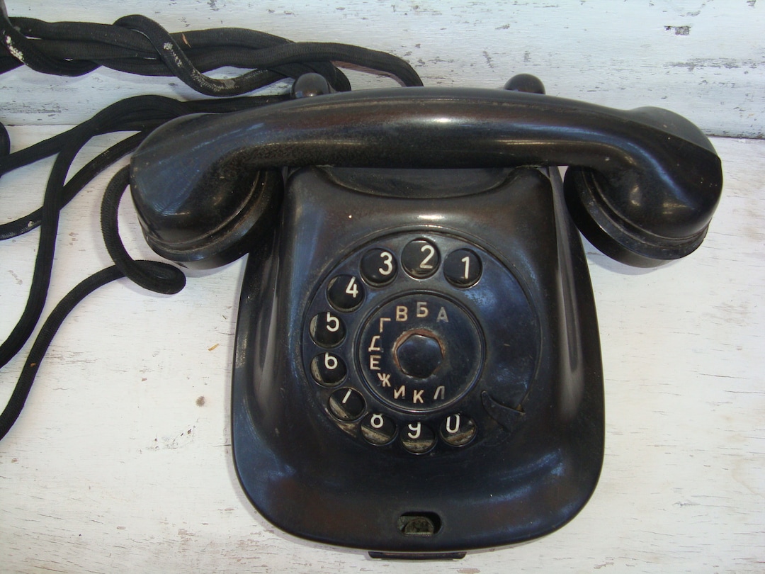 Retro Telefon,Bakelit Telefon,Klassisches Telefon aus '60,Vintage ...
