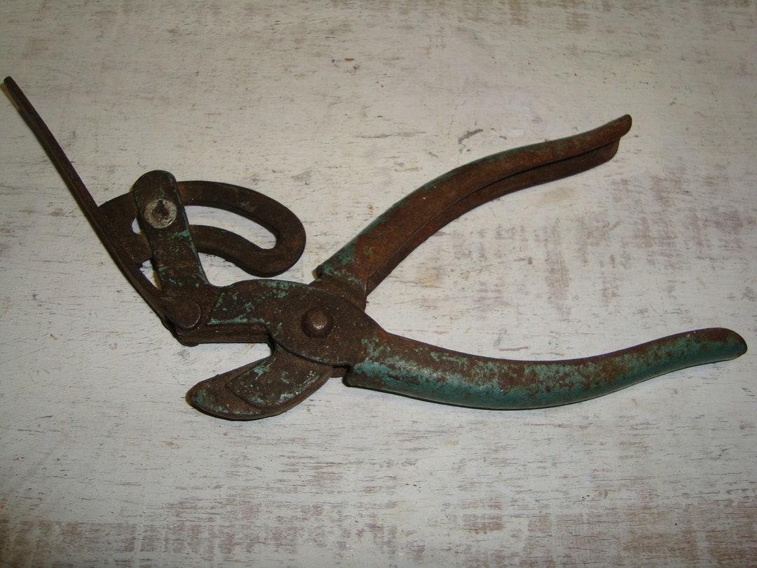 Antique Nippers Old Pliers Antique Blacksmith Tool Vintage Nipper ...