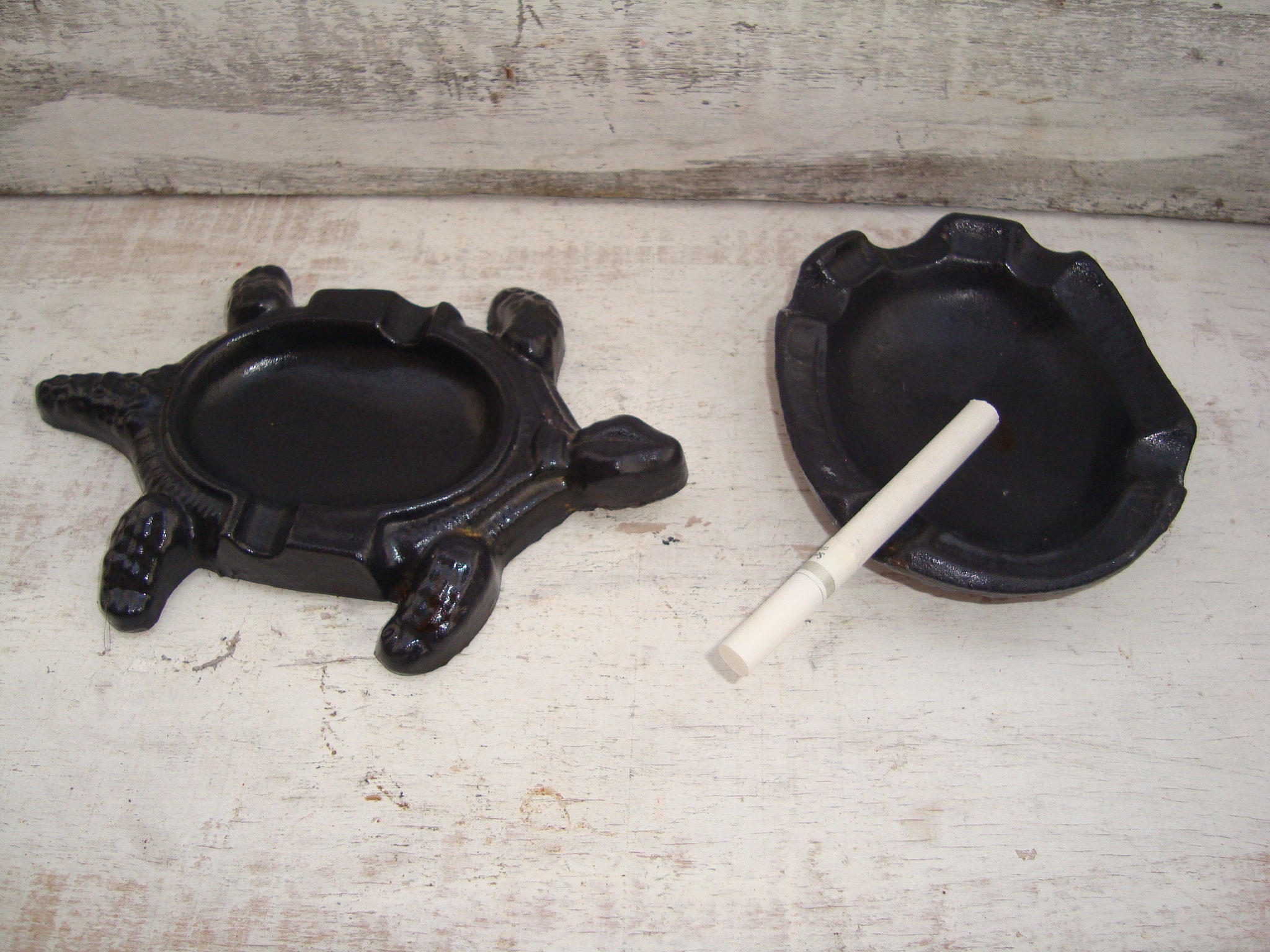 Vintage Metal Turtle ,metal Ashtray, Turtle Shell Aged , Metal Vintage ...