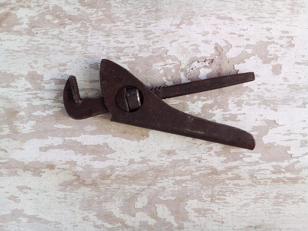 Old Hand Tool. Adjustable Wrench. Vintage, Adjustable Wrench, Old Tool ...