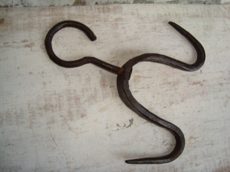 Old Hook - Hand Forged Hook - Very Old Hook - Butcher Hook - Primitive ...