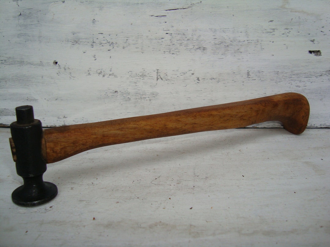 Hande Engraving Tools Metal Hammer Iron Hammer Wooden Handle - Hande ...