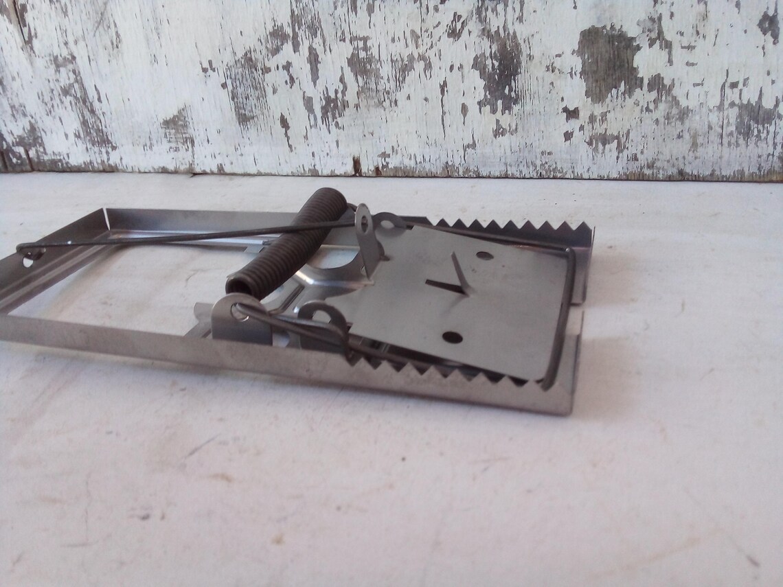 Mouse Trap, Vintage Wire Mousetrap, Primitive Rustic Metal Mouse Trap ...