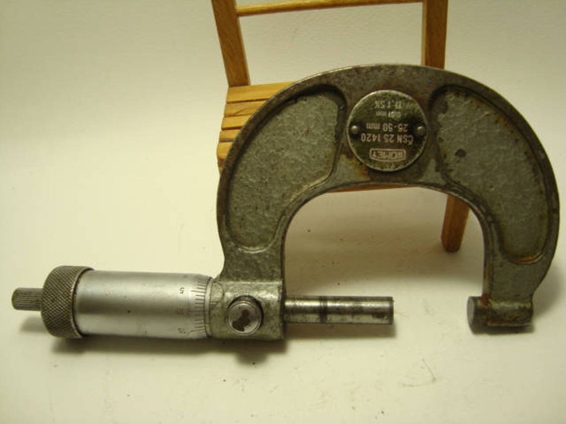 Micrometer SOMET . Micrometer Smooth . - Etsy