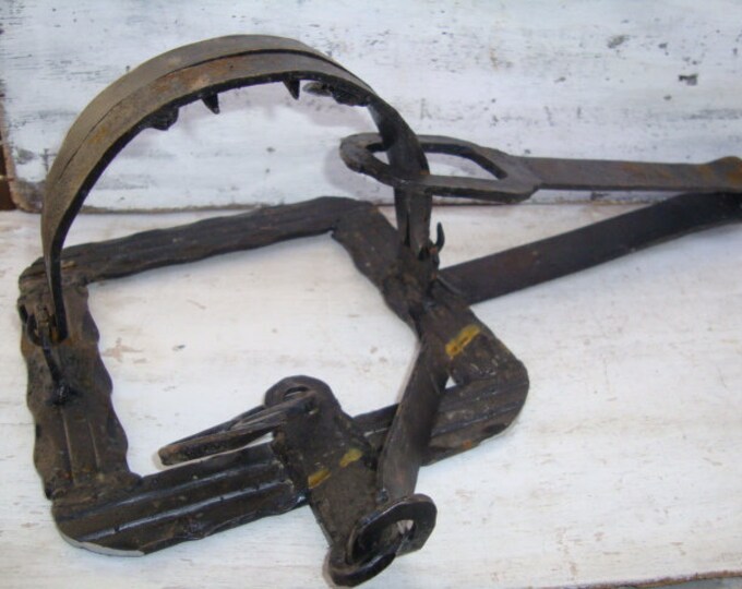 Bear Trap. A Real Trap. Trap Used for Bears. Vintage Trap for All Kinds ...