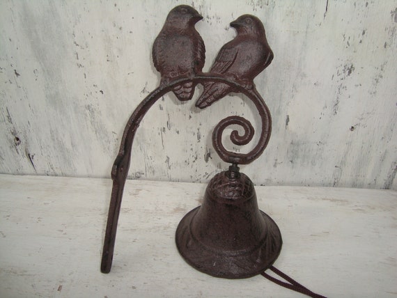 BIG SIZE Vintage Bell Wall Hanging Bell Wall Bell Tarnished | Etsy