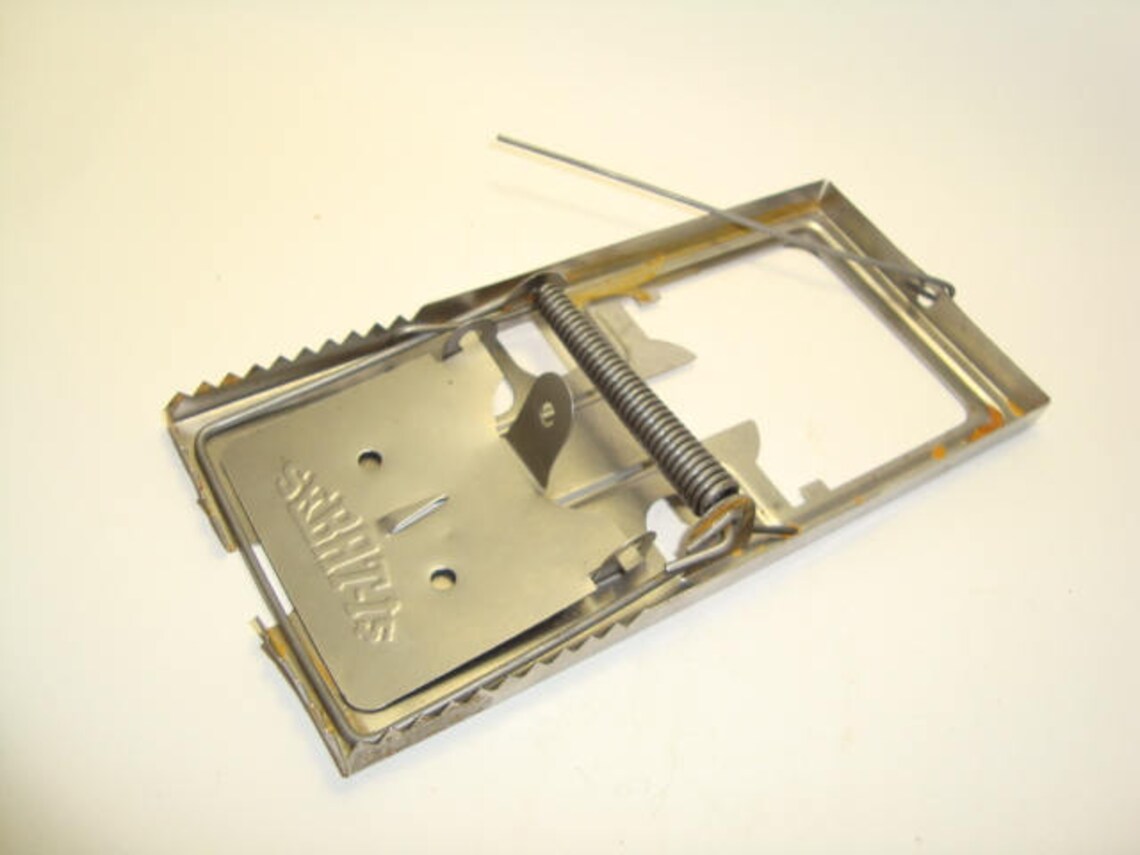 Mouse Trap Vintage Wire Mousetrap Primitive Rustic Metal | Etsy