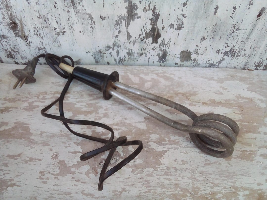 Vintage Immersion Water Boiler Made in Home , Kitchen Decor Water ...