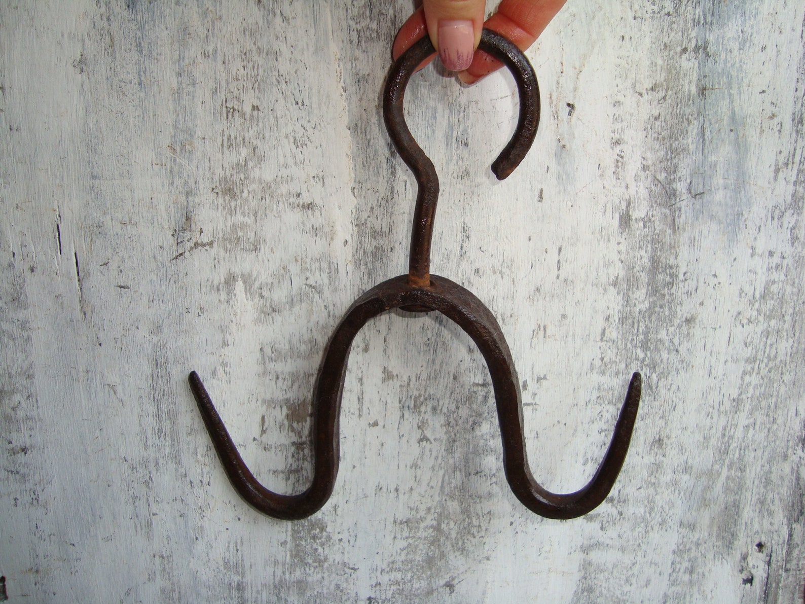Old Hook - Hand Forged Hook - Very Old Hook - Butcher Hook - Primitive ...