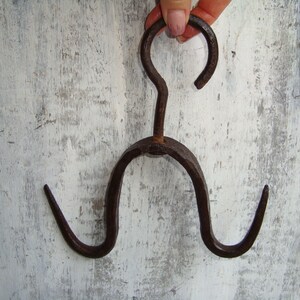 Old Hook - Hand Forged Hook - Very Old Hook - Butcher Hook - Primitive ...