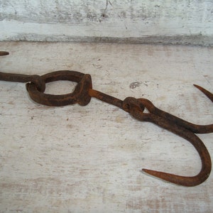 Old Hook - Hand Forged Hook - Very Old Hook - Butcher Hook - Primitive ...