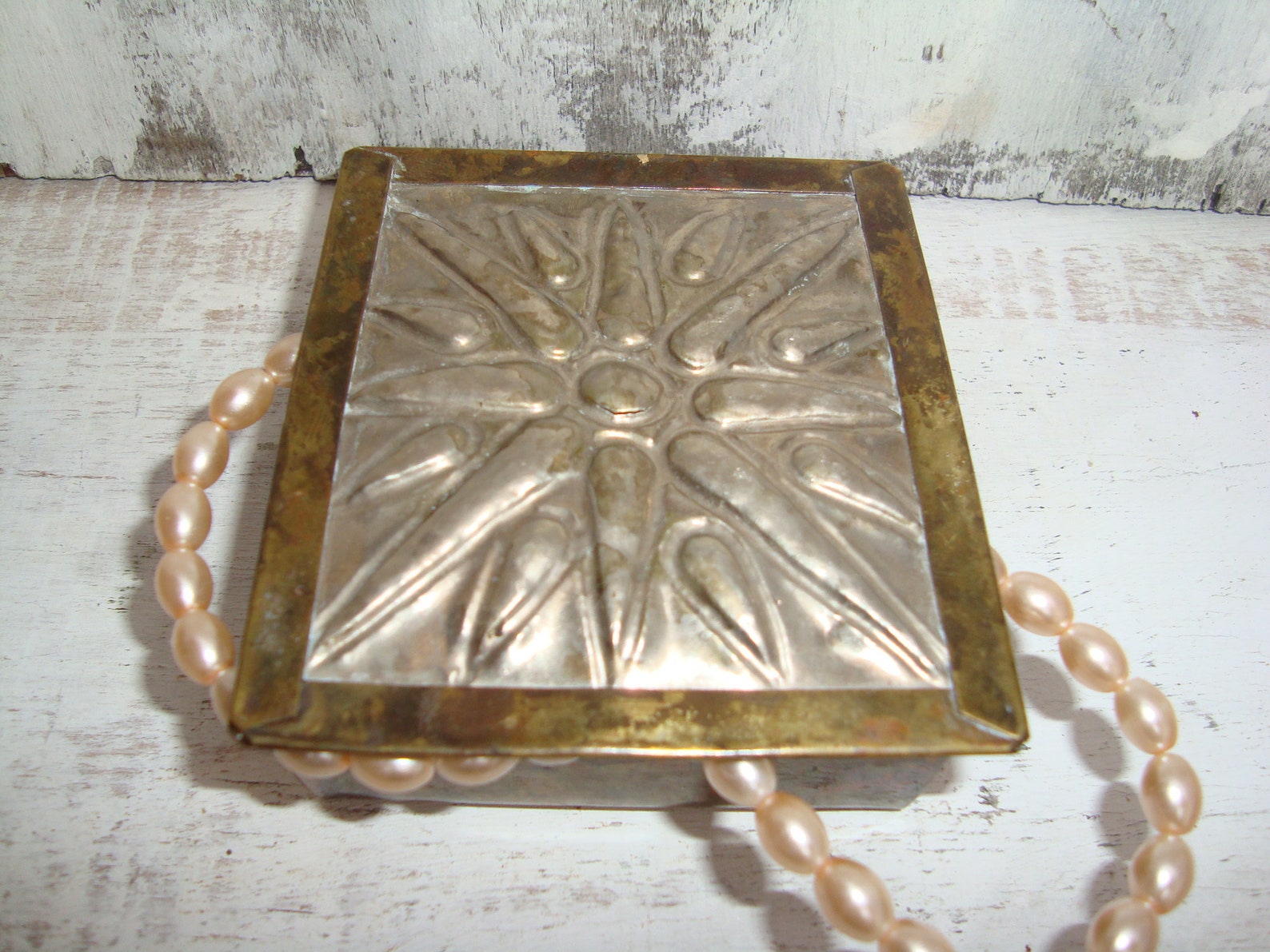 Antique Brass Box, Antique Brass Box, Antique Small Brass Box - Etsy