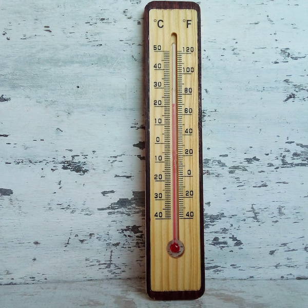 Vintage Thermometer - Etsy