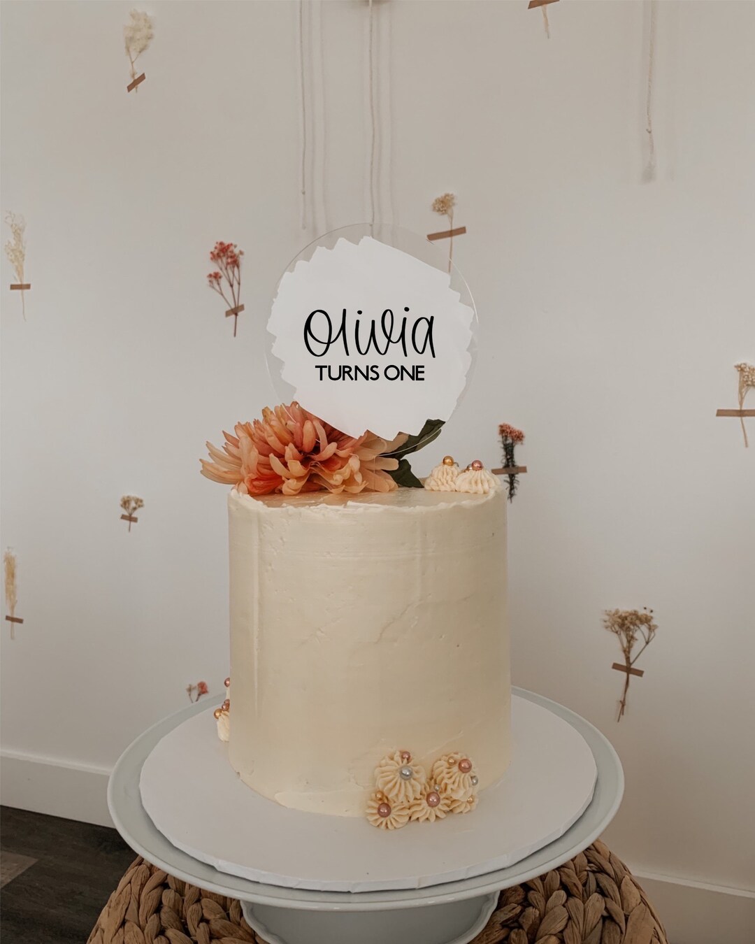 Acrylic Cake Topper, Birthday, Anniversary, Child, Part, Decoration ...