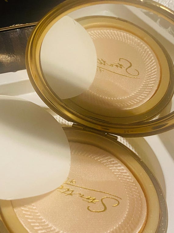 Rare Stratton original box 21st Key powder compact - Gem