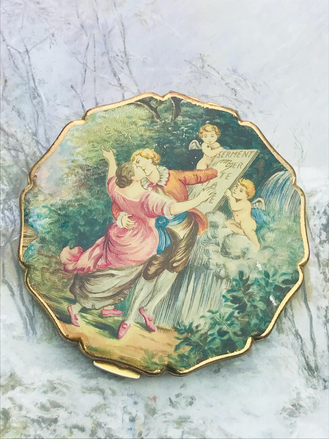 Retro Vintage Stratton Powder Compact Womens Ladies Accessories ...
