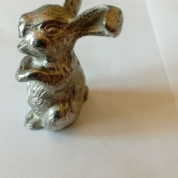Pewter Rabbit - Etsy UK