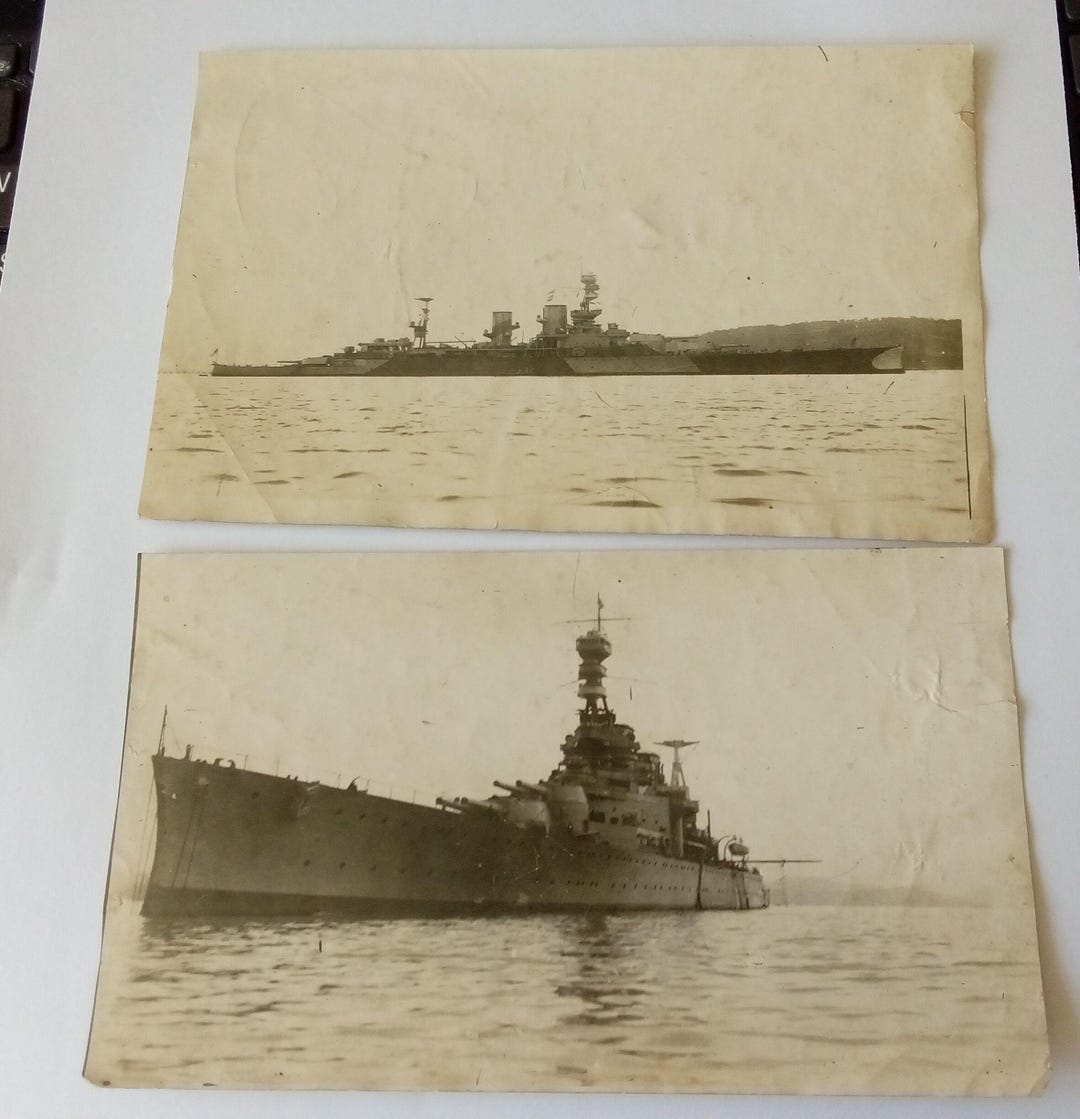 Fourteen WW1 Naval Photos and Postcards HMS Repulse, Ship's Dog, SMS ...