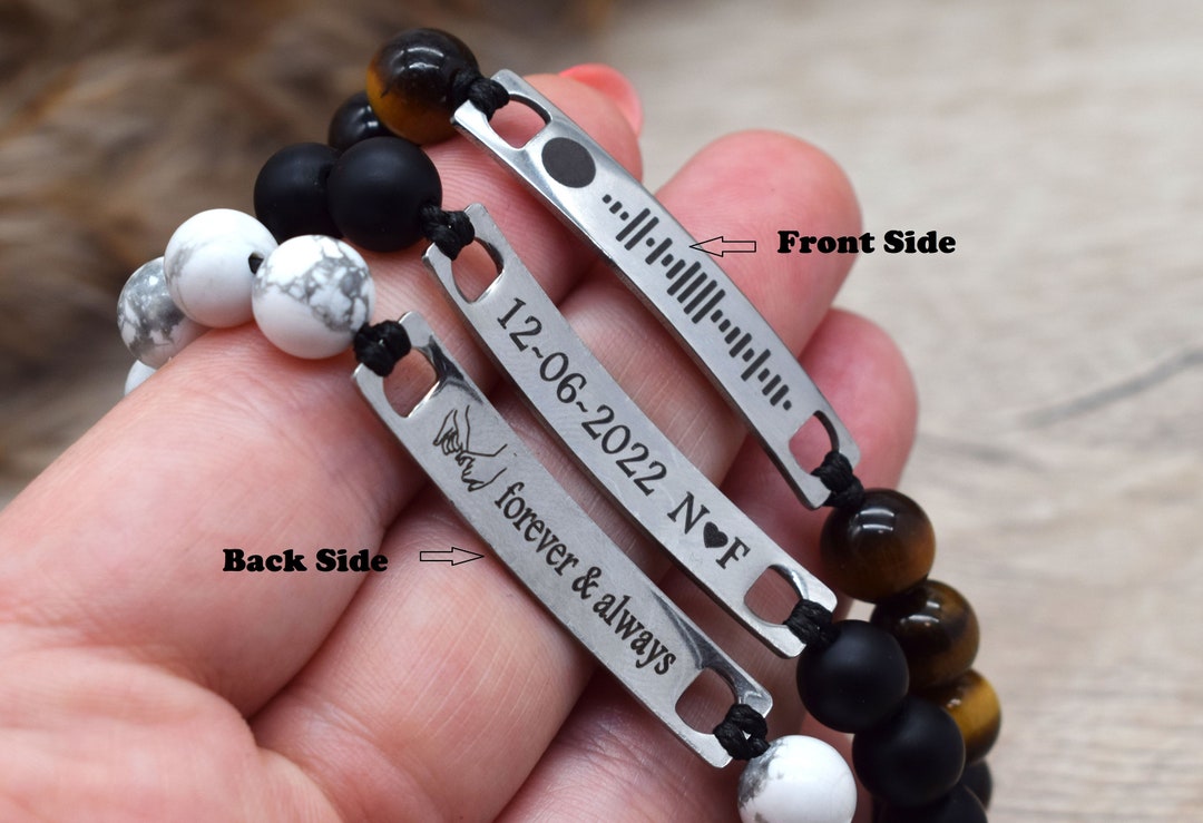 Spotify Best Friend Bracelet Custom Music Scan Code Friendship ...