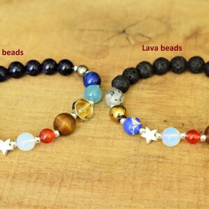 Space Bracelet Solar System Bracelet Astronomy Jewelry Geek Jewelry ...