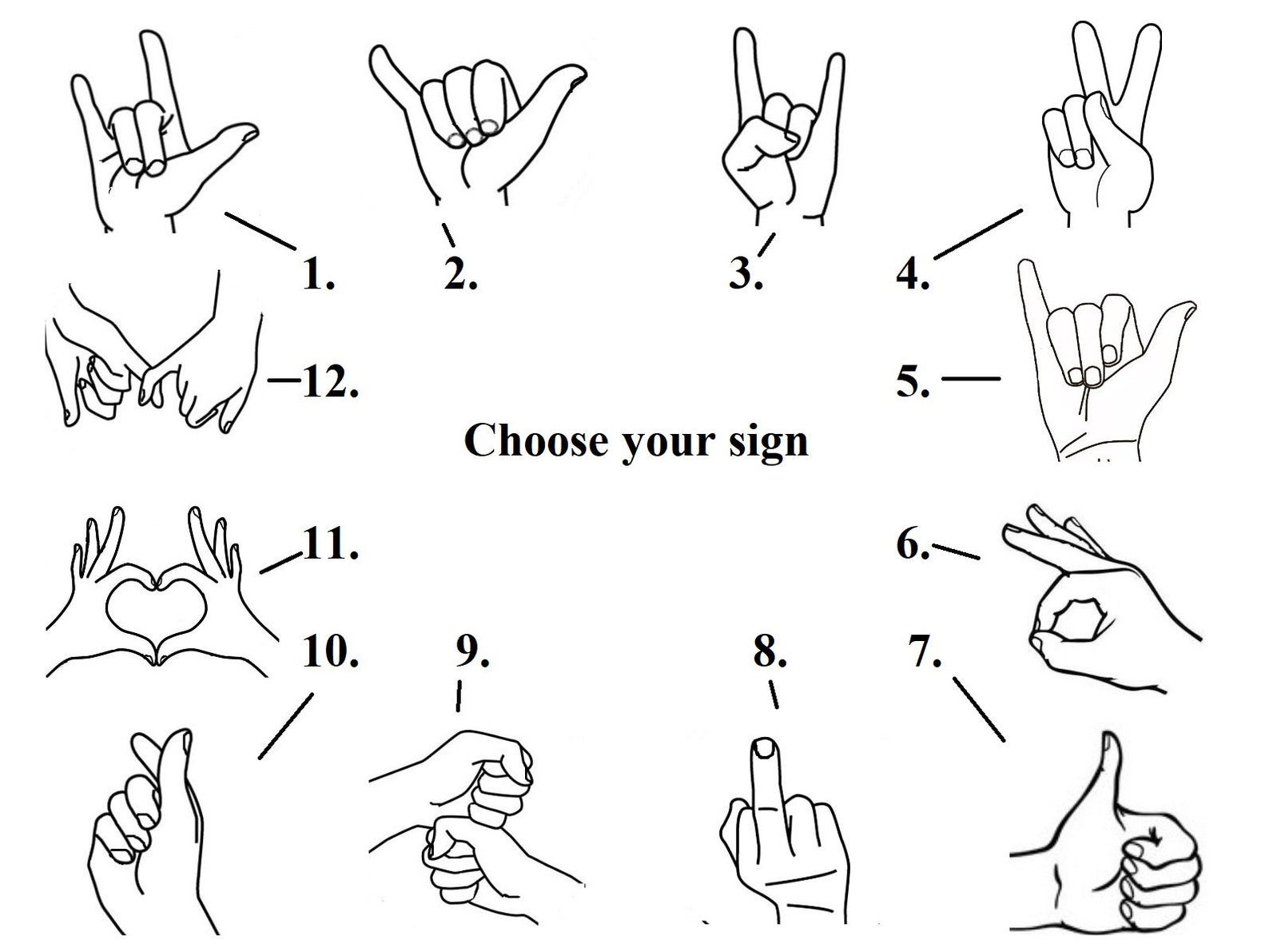 I Love You Sign Couple Bracelets ASL Gift Sign Language | Etsy